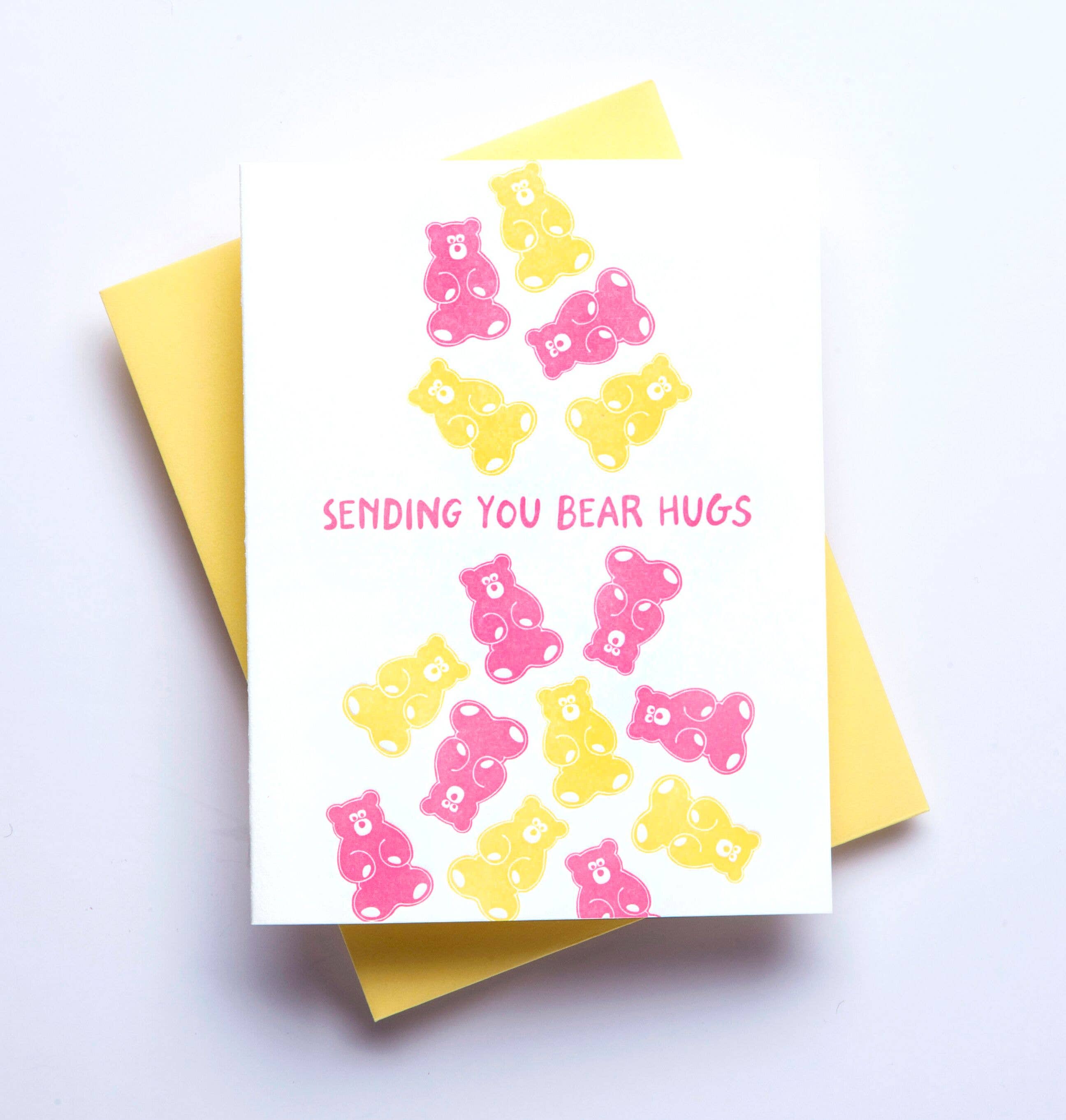 Gummy Bear Valentine Card – Pink Flamingo Party Co.
