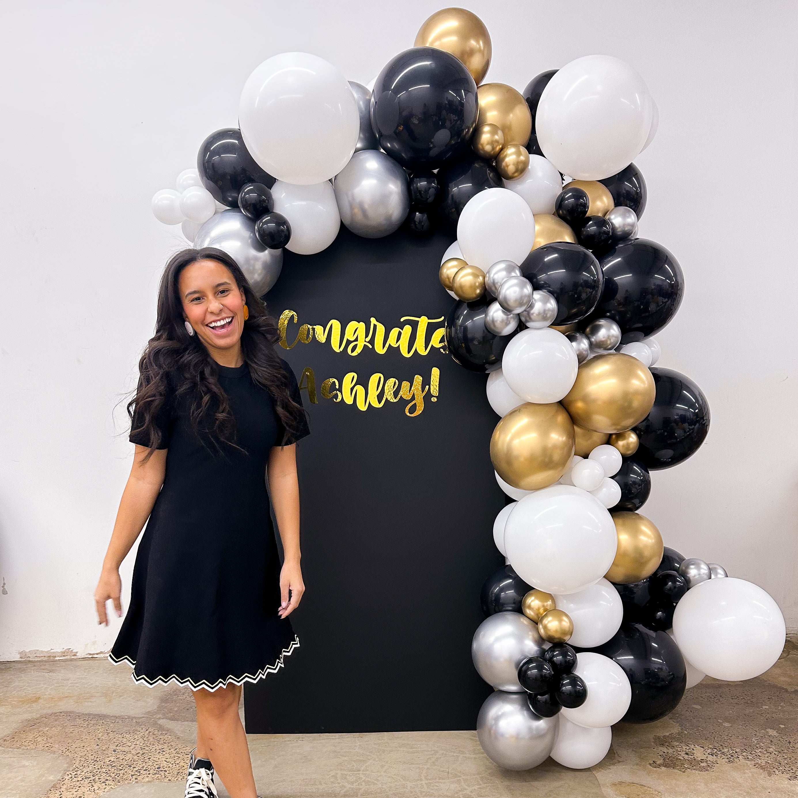 Graduation Balloon & Backdrop Package – Pink Flamingo Party Co.