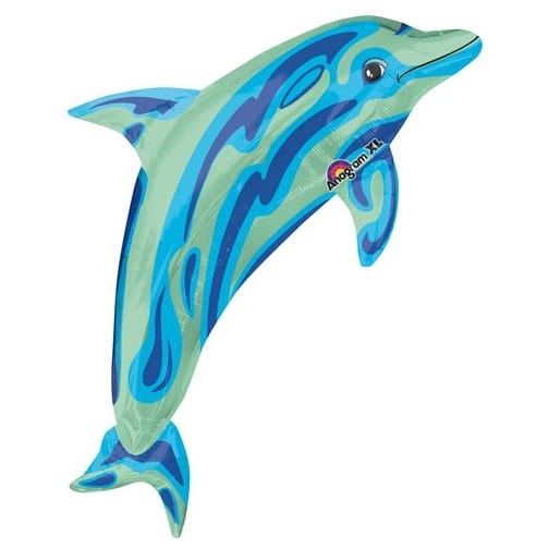 Dolphin Balloon – Pink Flamingo Party Co.