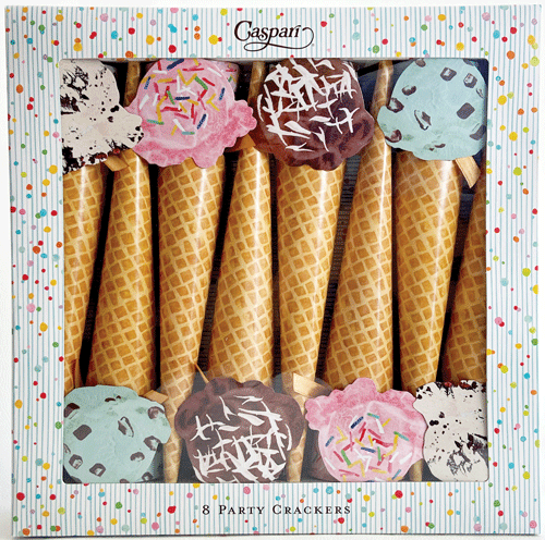 Ice Cream Cone Party Crackers – Pink Flamingo Party Co.