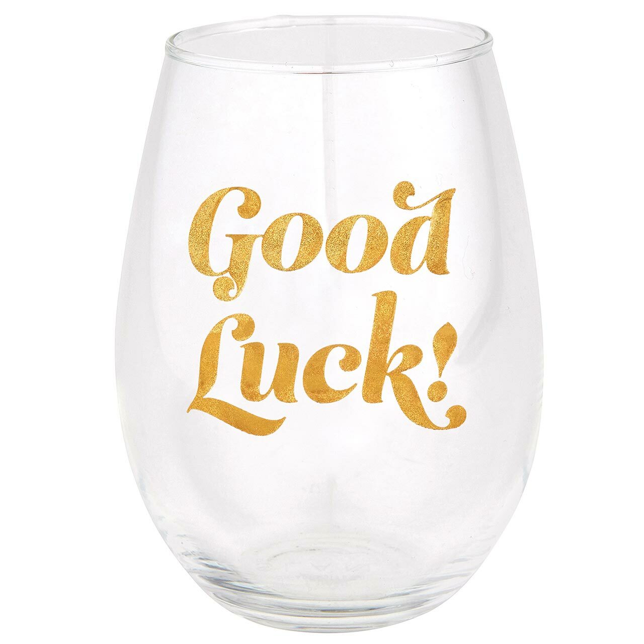Good Luck Jumbo Wine Glass – Pink Flamingo Party Co.