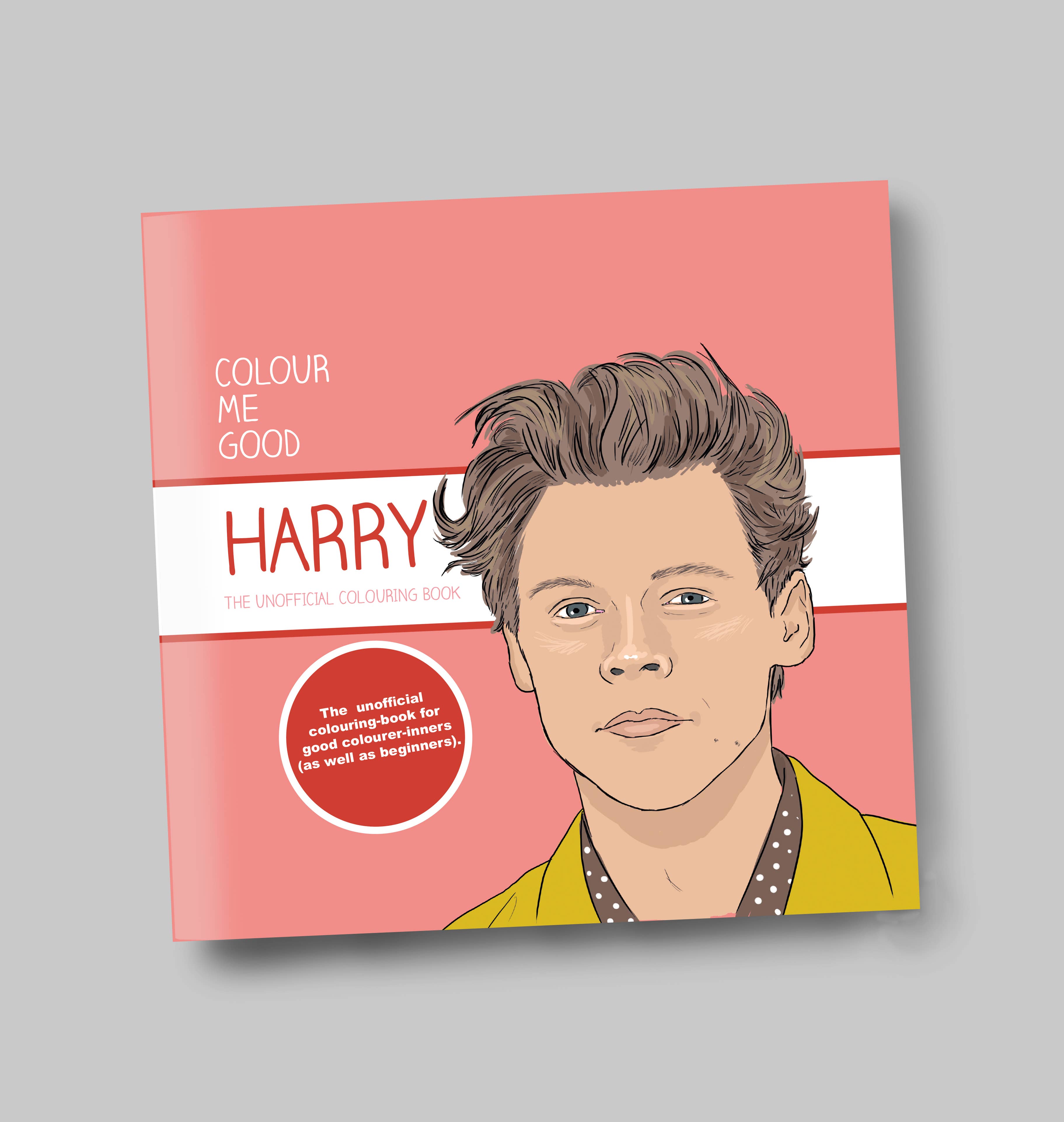 Colour Me Good Harry Styles Coloring Book – Pink Flamingo Party Co.