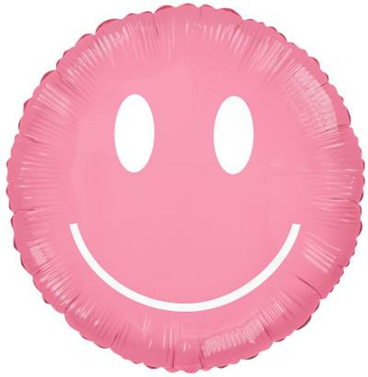 Pink Smiley Face Png
